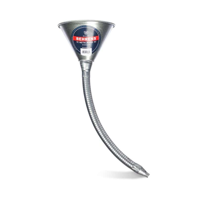 Galvanized Steel Funnels & Pans | Behrens Metal Pans & Funnels