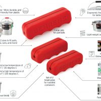 Small Comfort Grip Handle -Black 2-Pk | Behrens Mfg