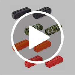 Small Comfort Grip Handle -Black 2-Pk | Behrens Mfg