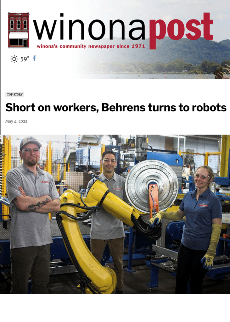 Discover Behrens in the News | Behrens Metalware